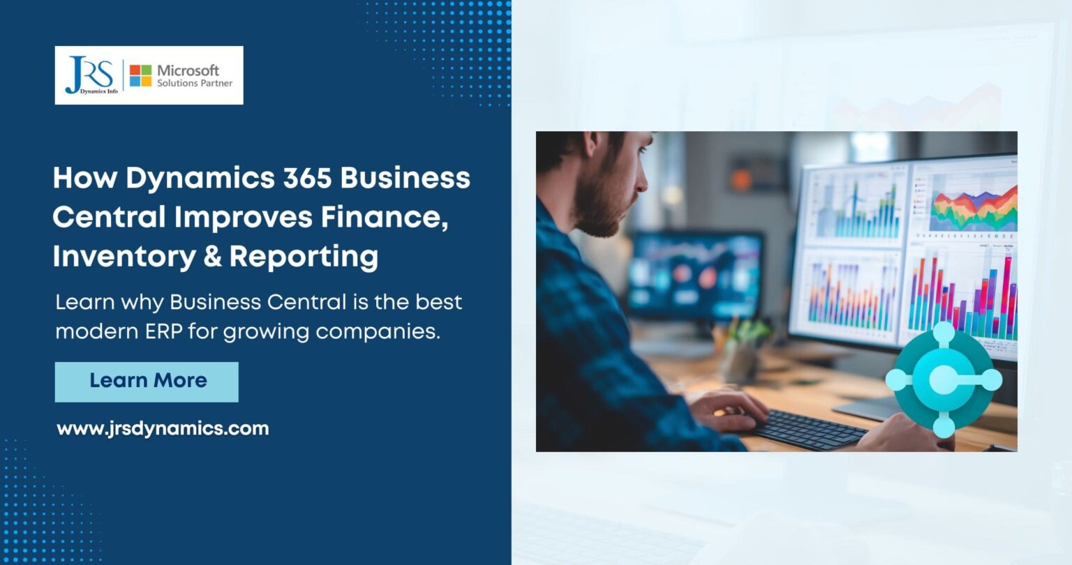 How Dynamics 365 Business Central Improves Reporting Management - JRS Dynamics Info Solutions